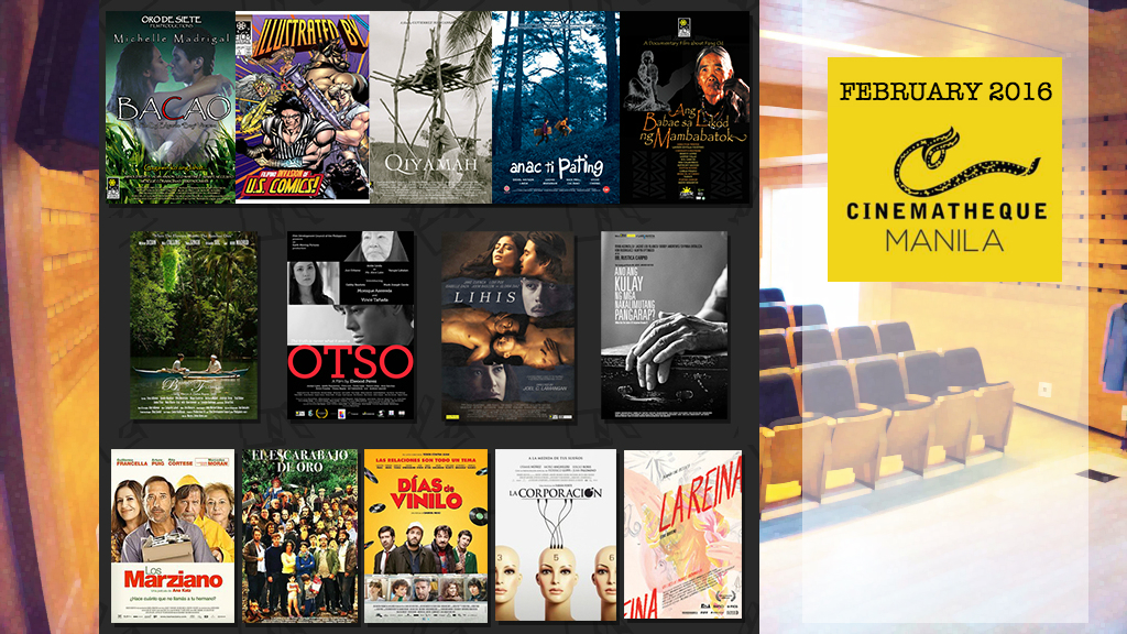 GUIDE: Cinematheque Centre Manila in February 2016 – CinemaBravo
