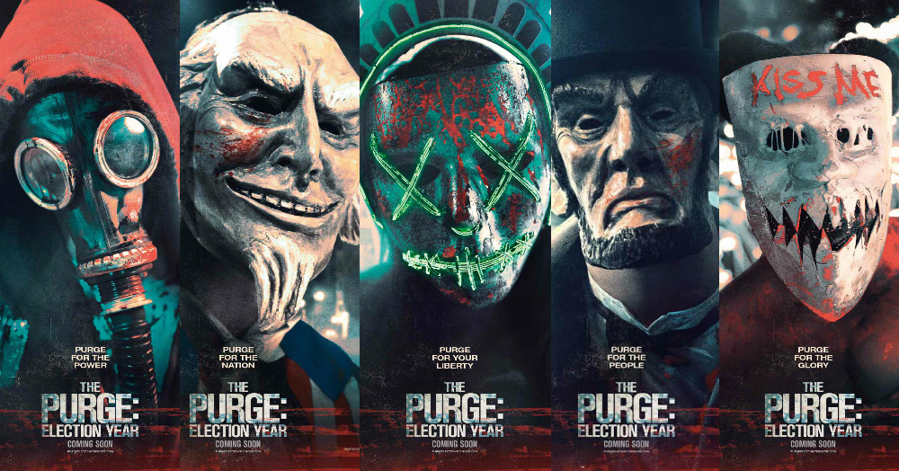 ‘The Purge 3: Election Year’ campaigns with new posters – CinemaBravo