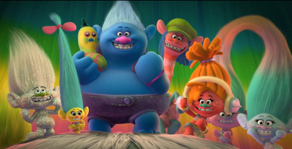 Happy world with overly optimistic creatures awaits in ‘Trolls ...