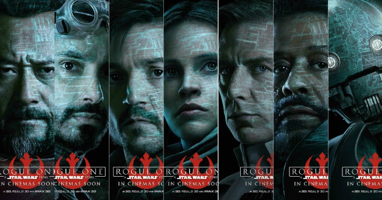 Characters get close-up in ‘Rogue One: A Star Wars Story’ banners ...