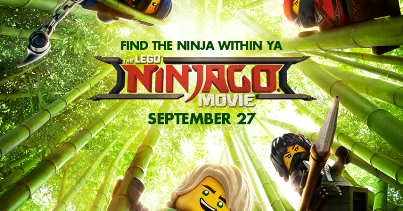 Ninjas assemble in main poster of ‘The LEGO Ninjago Movie’ – CinemaBravo