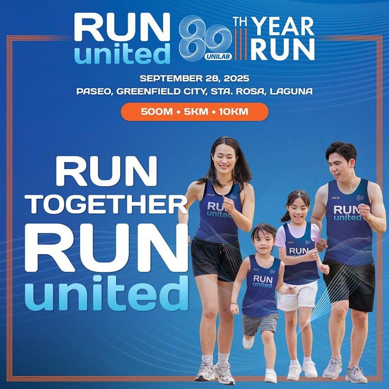 Run United returns for Unilab’s 80th anniversary celebration – CinemaBravo
